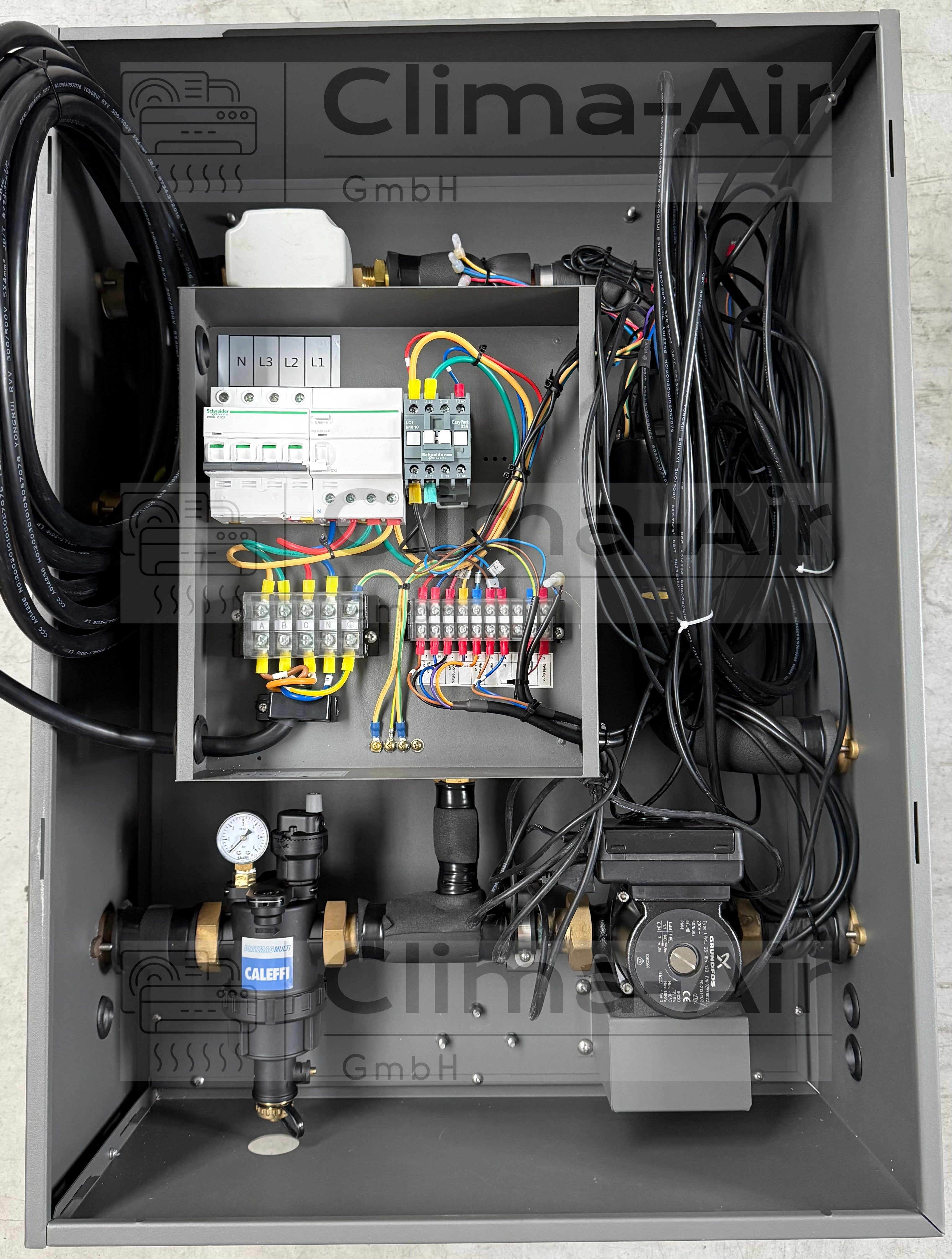 Blaupunkt Hydrobox für Wärmepumpe Monoblock mit Umwälzpumpe BLPH-10 ...